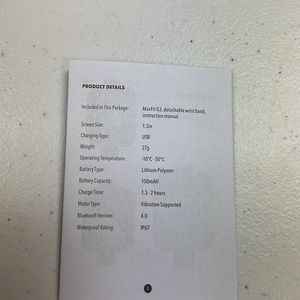 MaxFit | Wearables | Nib Maxfit G3 Enclosed Is Band And Watch Screen 3 ...